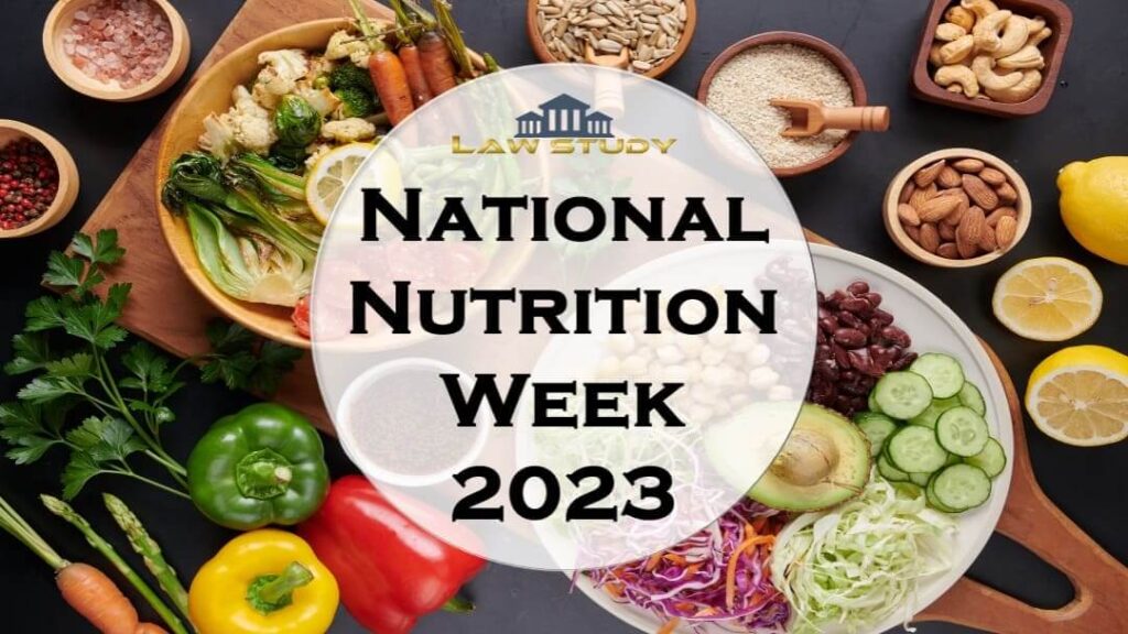 National Nutrition Week 2023 - LAWS STUDY