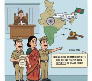 Bangladeshi Woman Convicted for Illegal Stay in India Deported by Thane ...