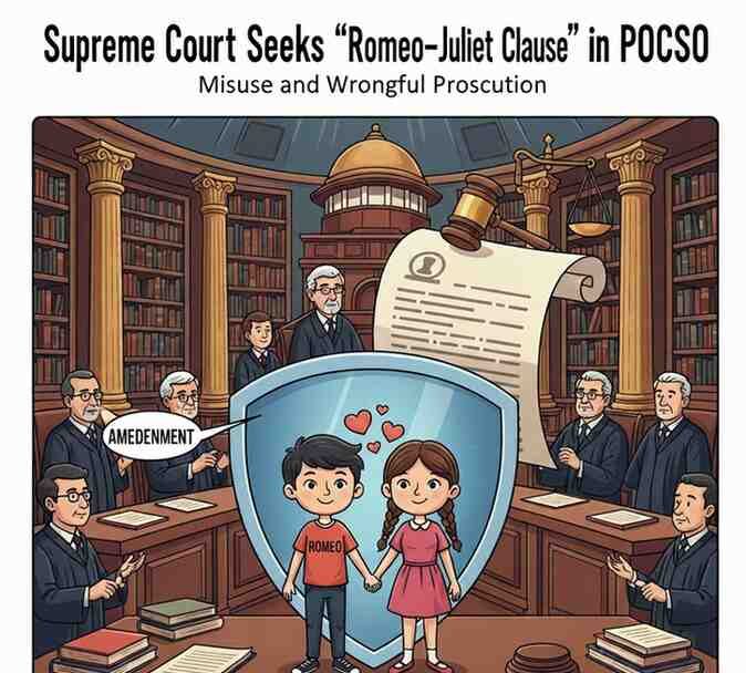 Supreme Court Seeks “Romeo‑Juliet Clause” in POCSO to Protect Teen ...